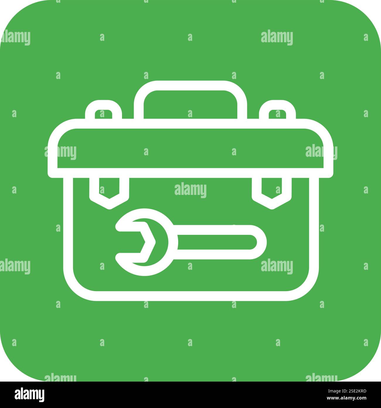 Toolbox Vector Icon Design Illustration Stock Vector Image & Art - Alamy