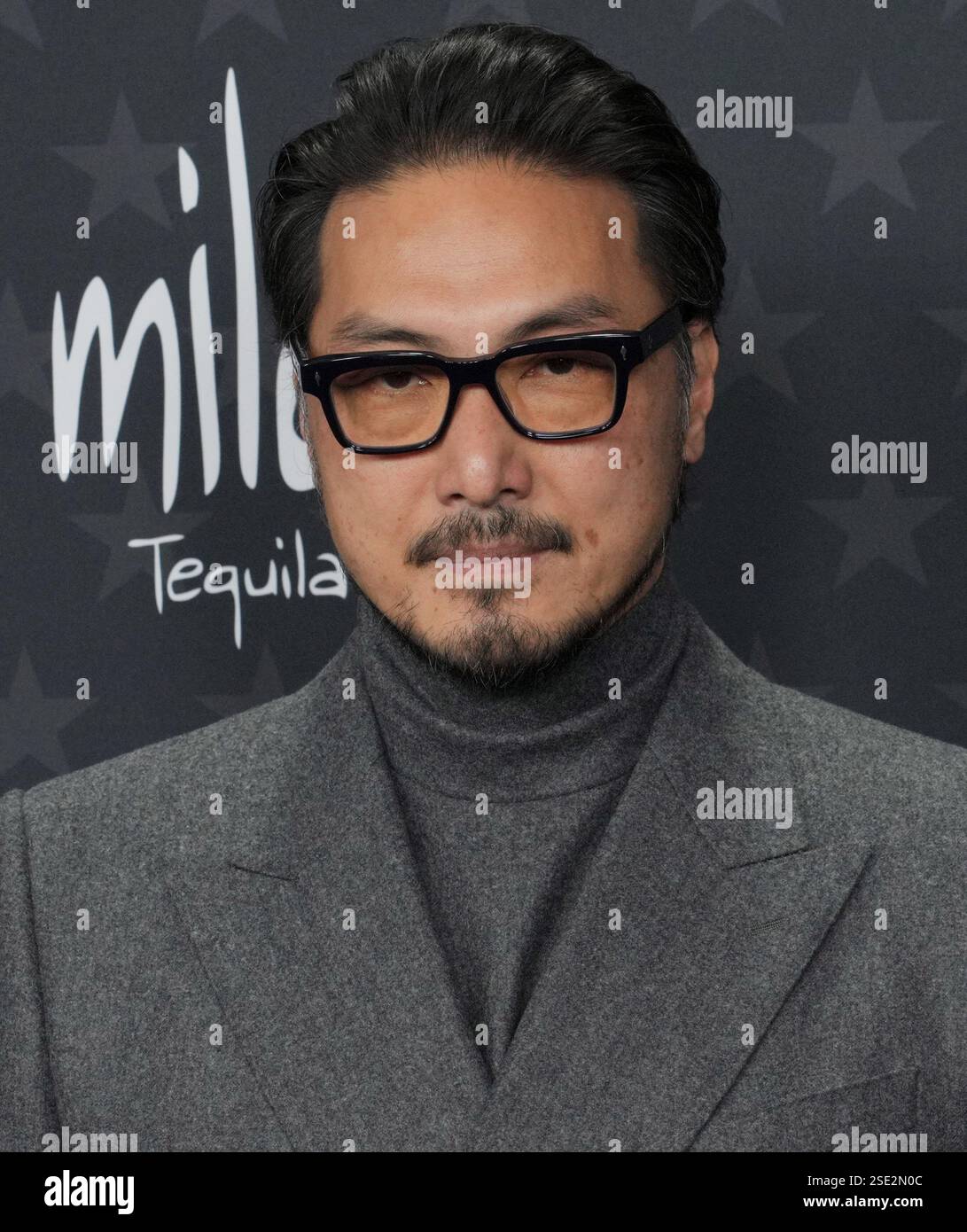 Takehiro Hira arrives at the 30th Annual Critics Choice Awards held at ...