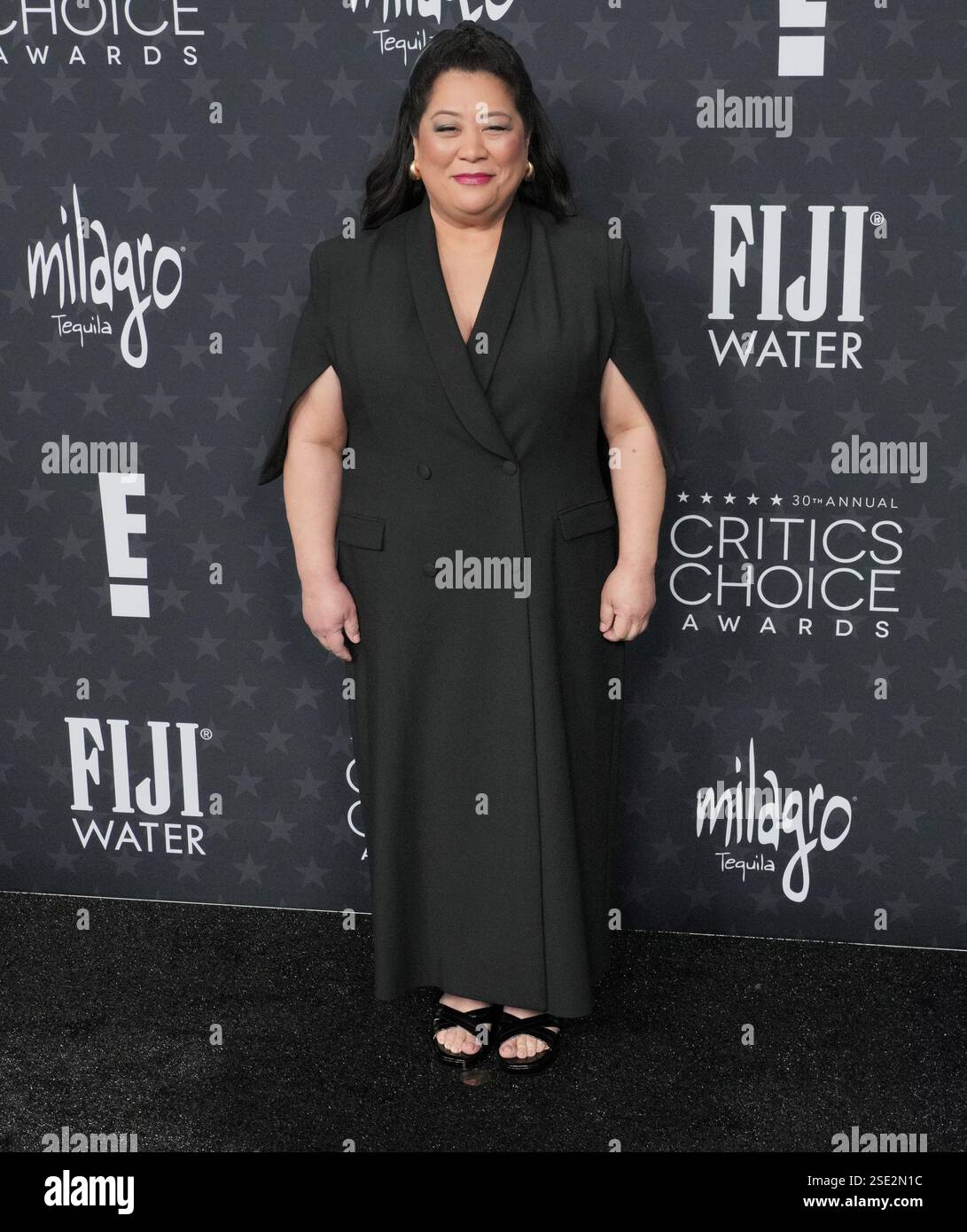 Kaliko Kauahi arrives at the 30th Annual Critics Choice Awards held at ...