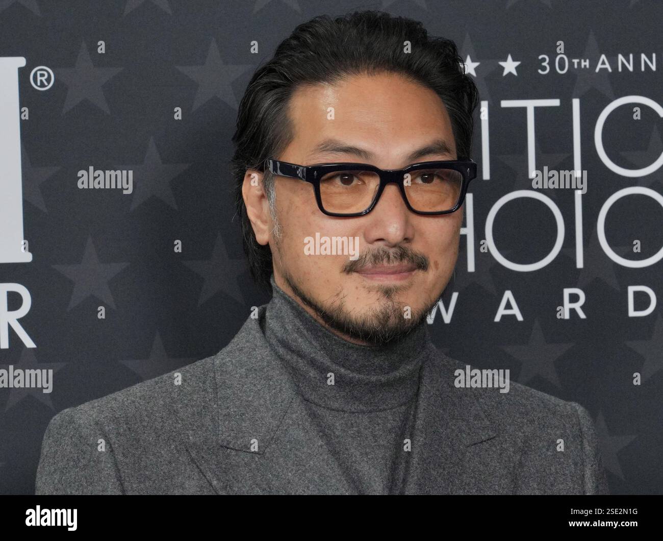 Los Angeles, USA. 07th Feb, 2025. Takehiro Hira arrives at the 30th ...
