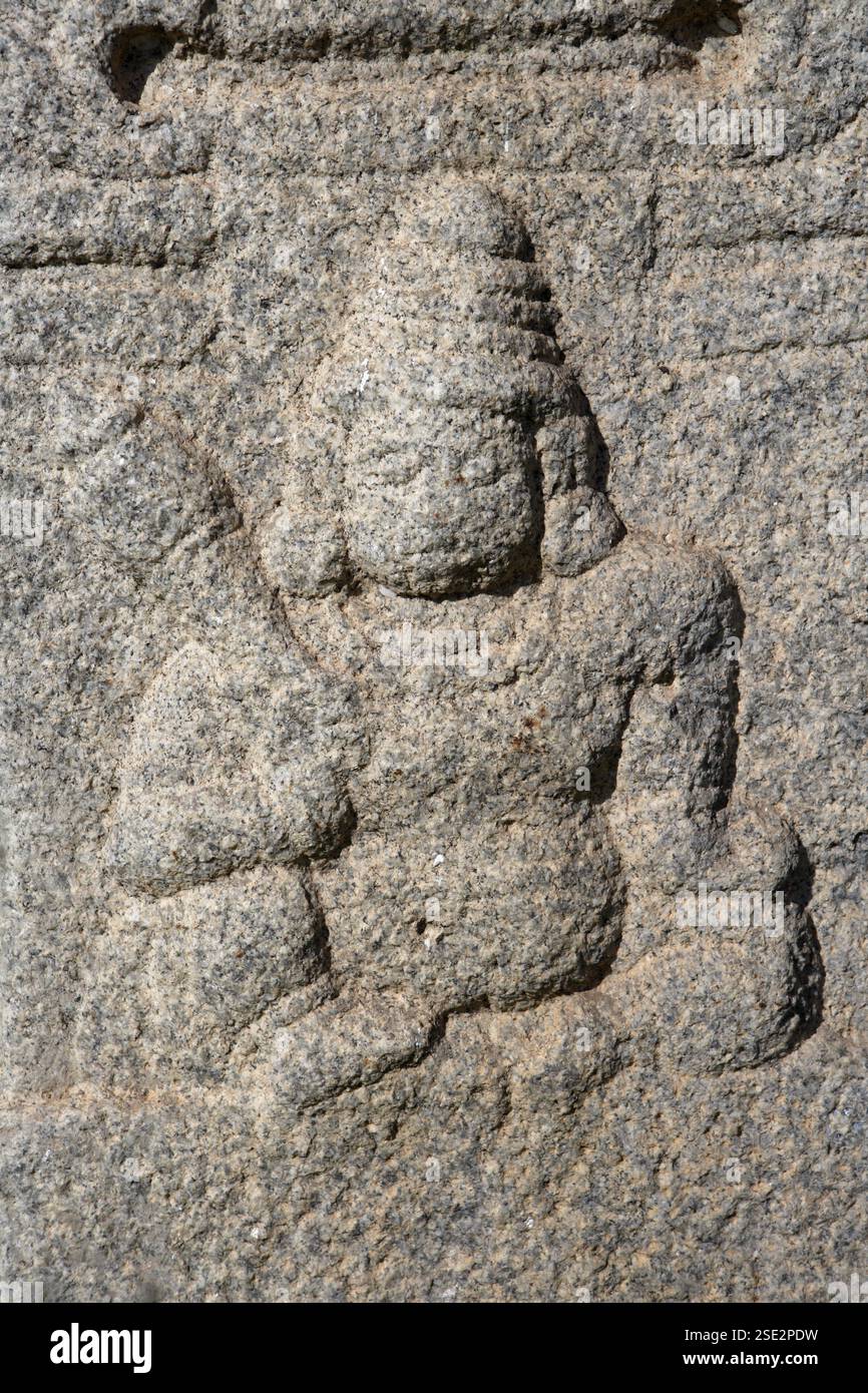 Statue of Kubera, Hampi, Vijayanagar, UNESCO World Heritage, Deccan ...