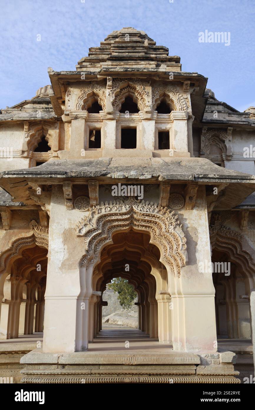 Lotus Mahal, Hampi, Vijayanagar, UNESCO World Heritage site, Deccan ...