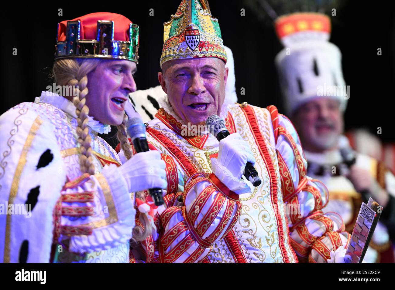 Cologne, Germany. 07th Feb, 2025. Prince Carnival 2025 "Prince René I ...