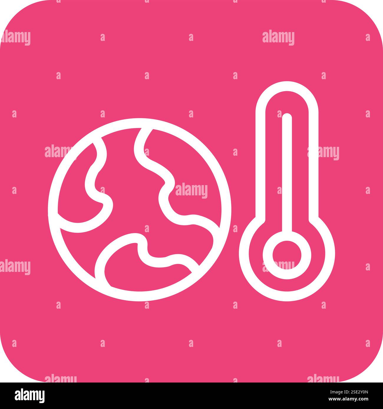 Climate change Vector Icon Design Illustration Stock Vector Image & Art ...