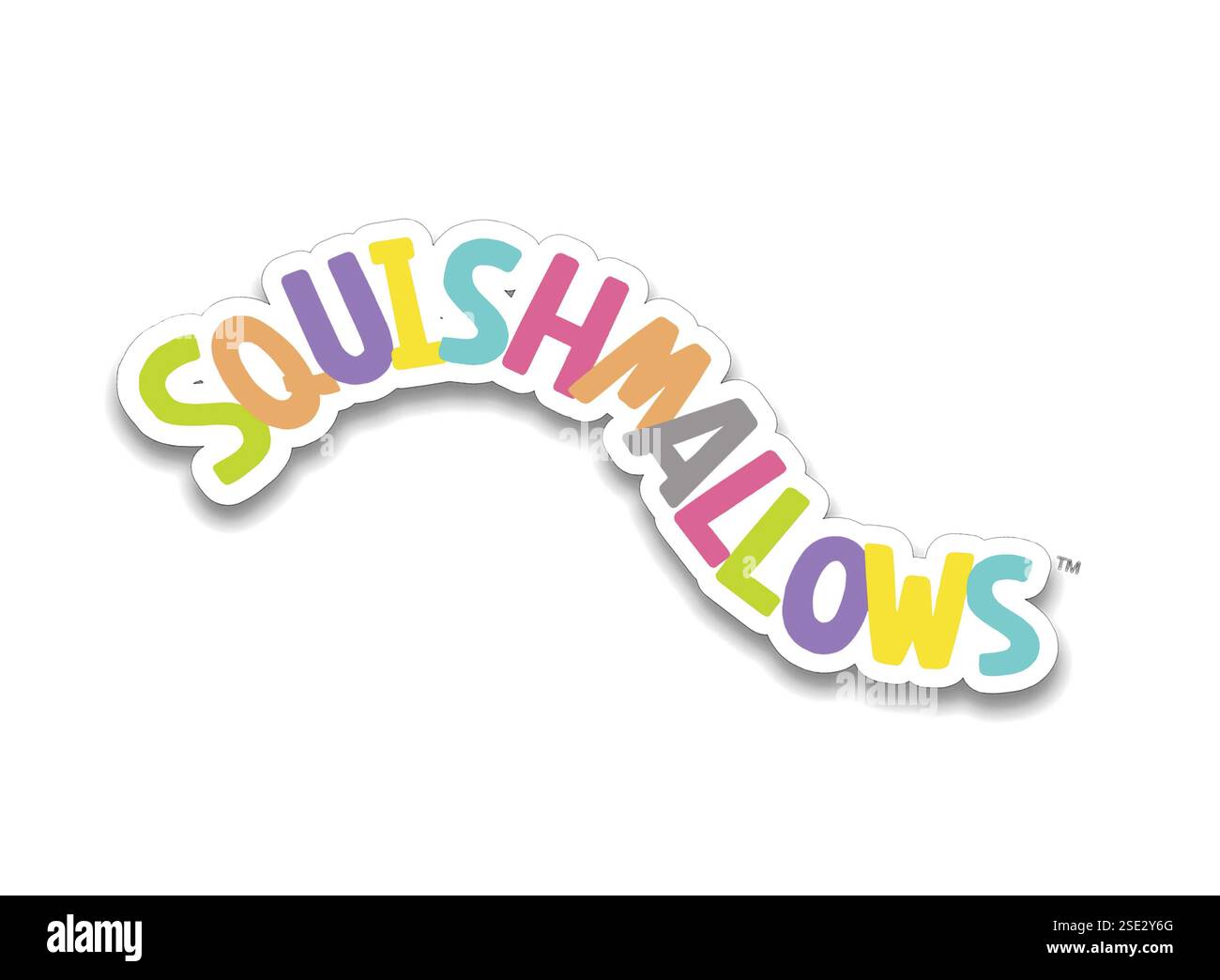Rotated to right, Squishmallows Logo 2017, Historic Logo from 2017 ...