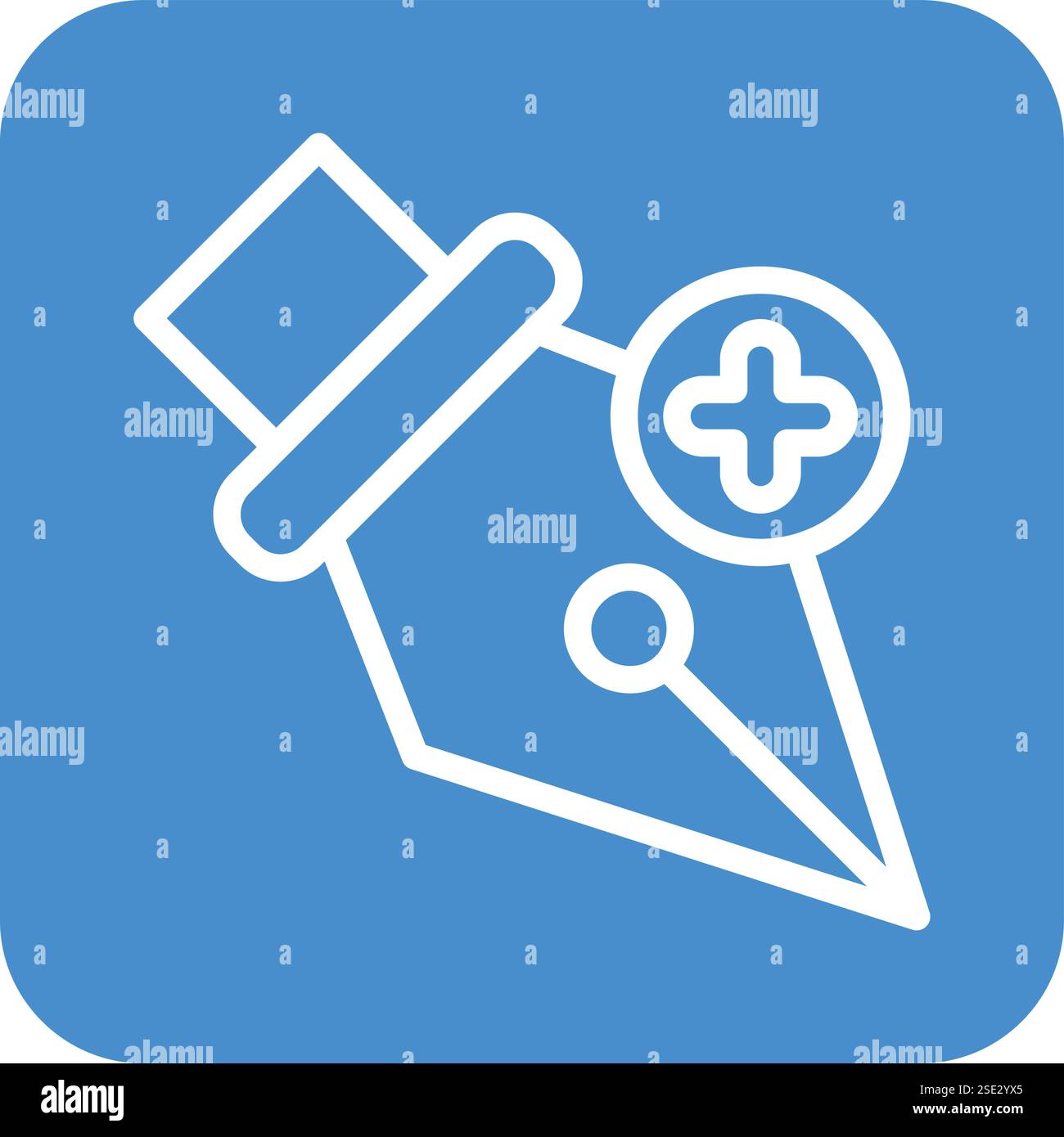 Add anchor Vector Icon Design Illustration Stock Vector Image & Art - Alamy