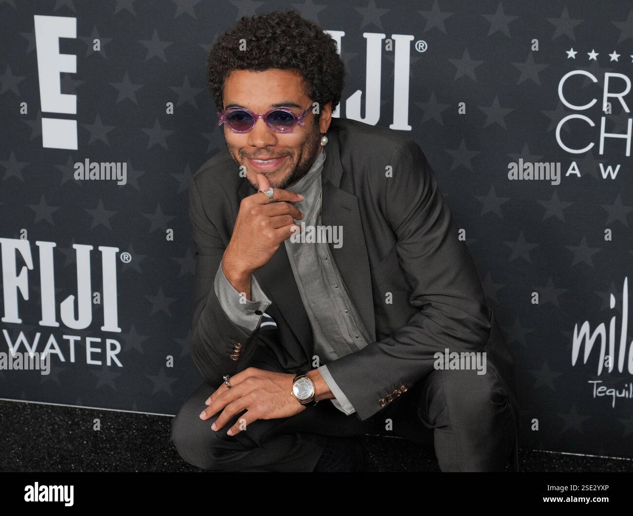 Los Angeles, USA. 07th Feb, 2025. Brandon Wilson arrives at the 30th ...