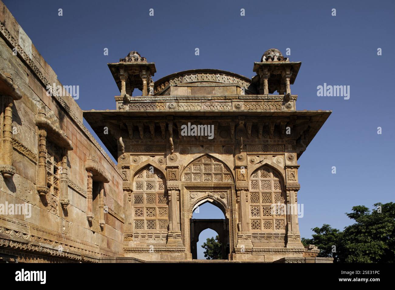Jama masjid, Champaner, Pawagadh, Panchmahal at Baroda, Gujarat, India ...