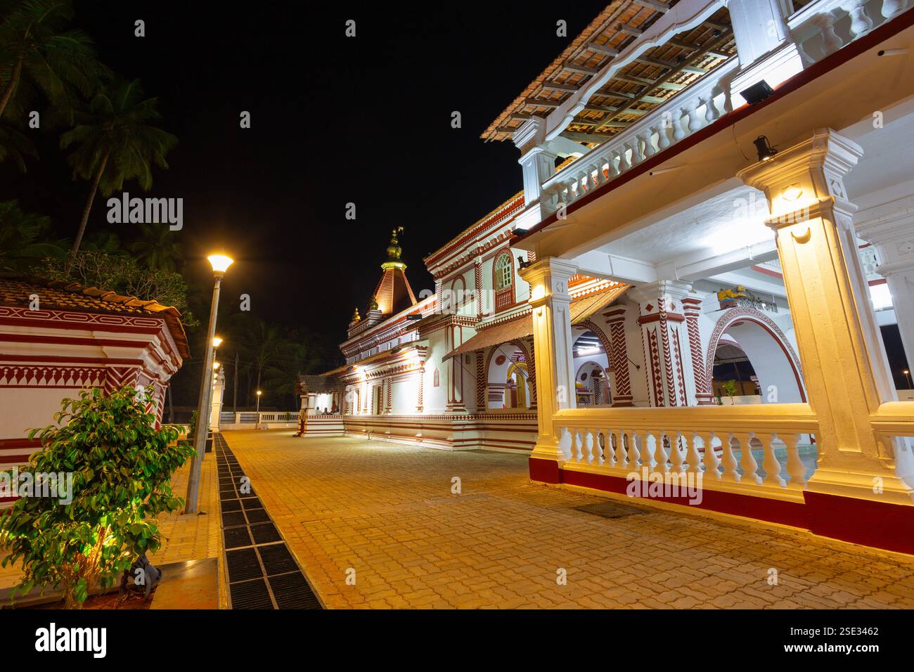 The Shri Morjai temple is situated in Morjim Stock Photo - Alamy
