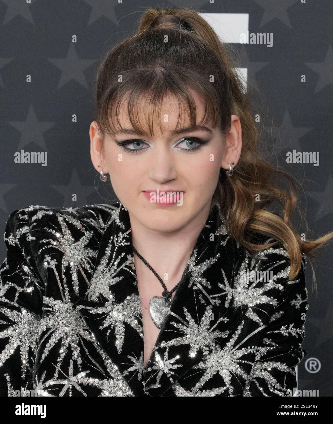 Phoebe-Rae Taylor arrives at the 30th Annual Critics Choice Awards held ...