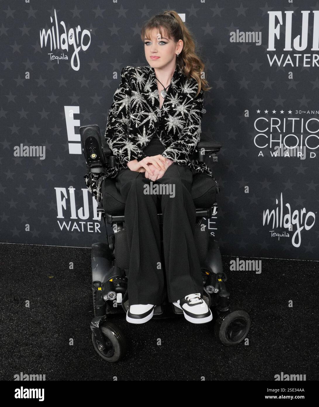Phoebe-Rae Taylor arrives at the 30th Annual Critics Choice Awards held ...