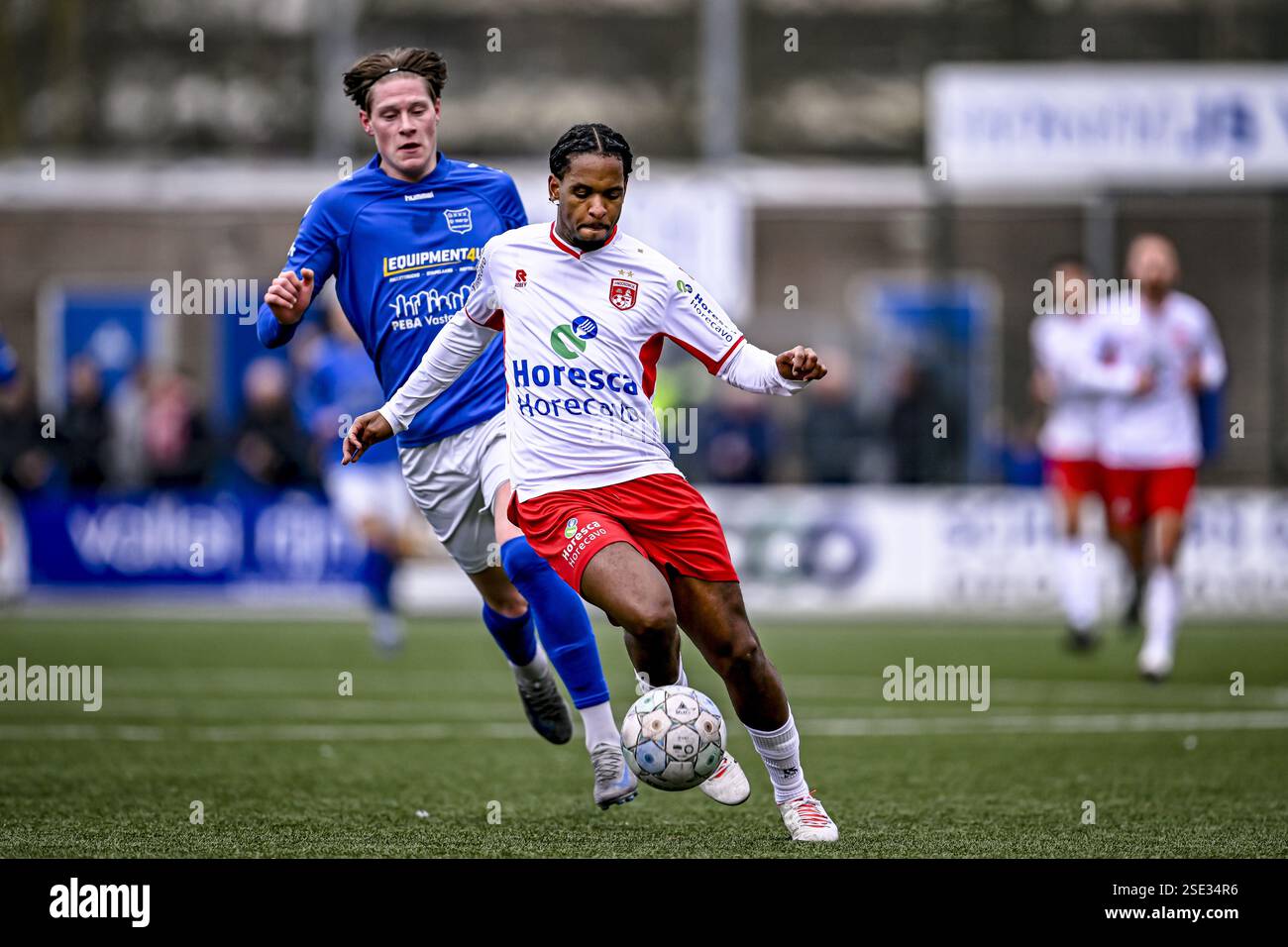 VEENENDAAL, 08-02-2025, Sportpark Panhuis, Dutch second division ...