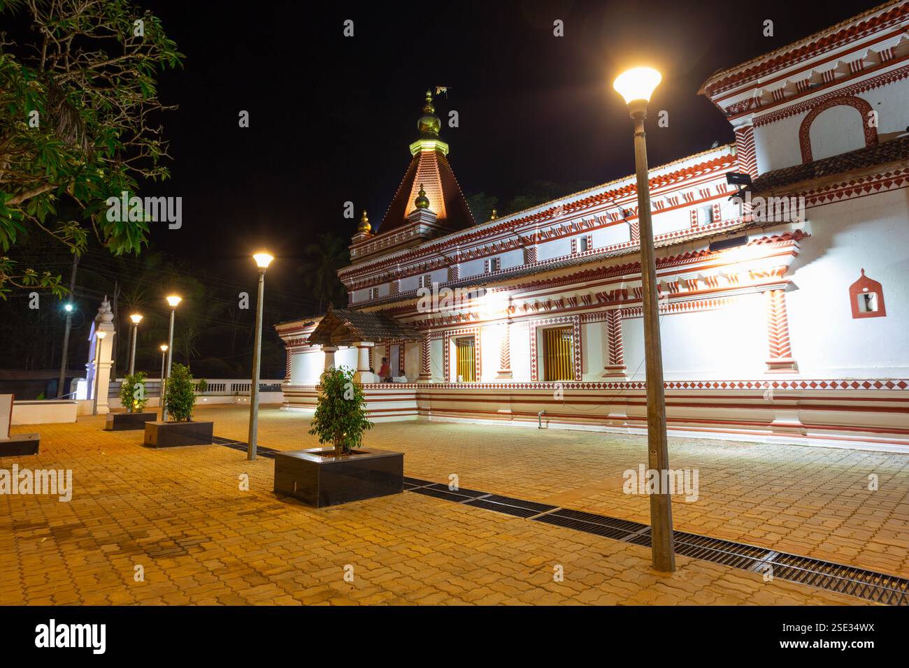 The Shri Morjai temple is situated in Morjim Stock Photo - Alamy