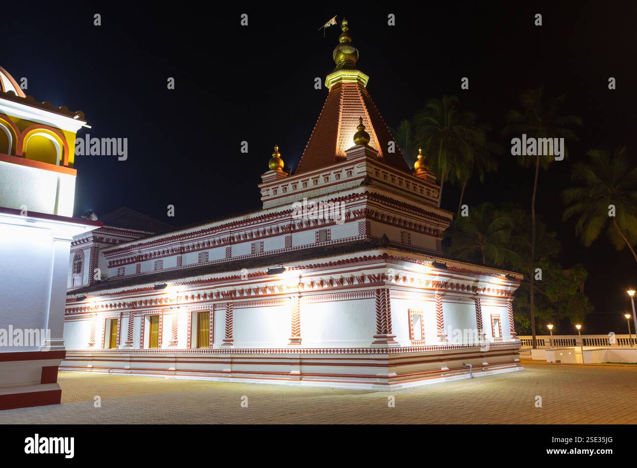 The Shri Morjai temple is situated in Morjim Stock Photo - Alamy