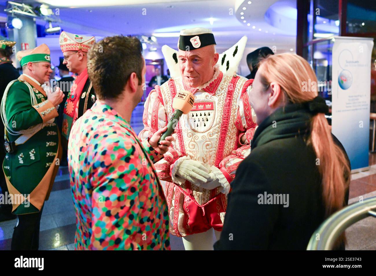 Cologne, Germany. 07th Feb, 2025. Prince Carnival 2025 "Prince René I ...