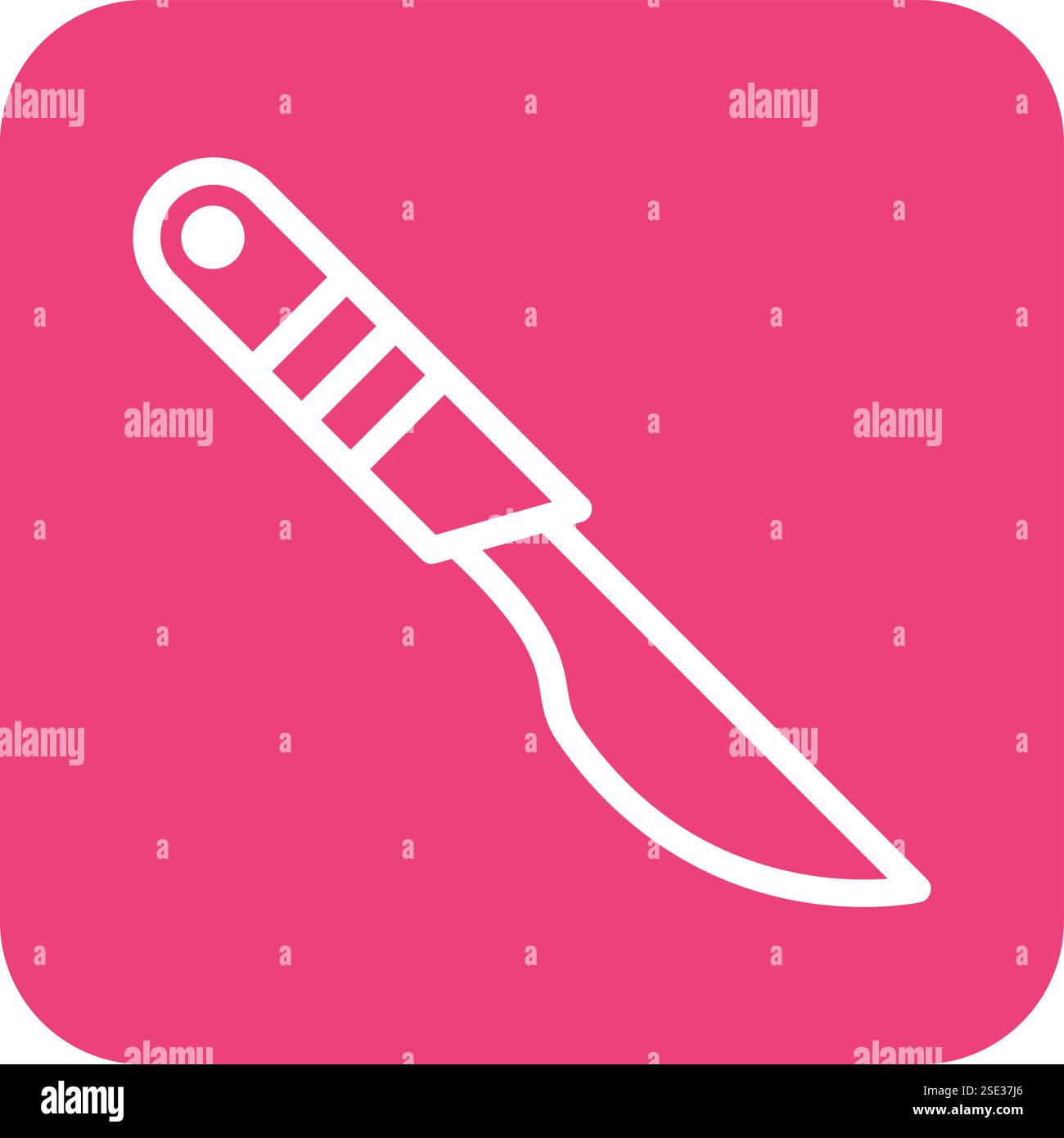 Scalpel icon in outline Stock Vector Images - Alamy