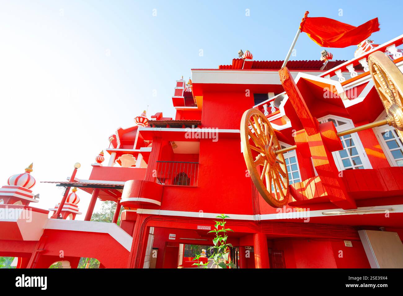 India, Goa, 8 March 2017. Maruti Temple (Hanuman Temple) in Panjim ...