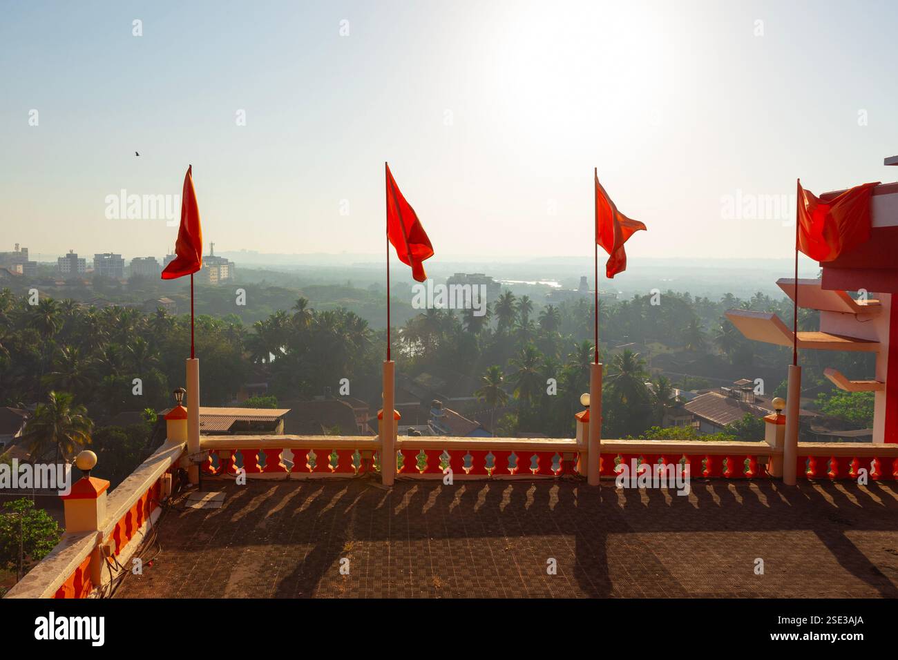 India, Goa, 8 March 2017. Maruti Temple (Hanuman Temple) in Panjim ...