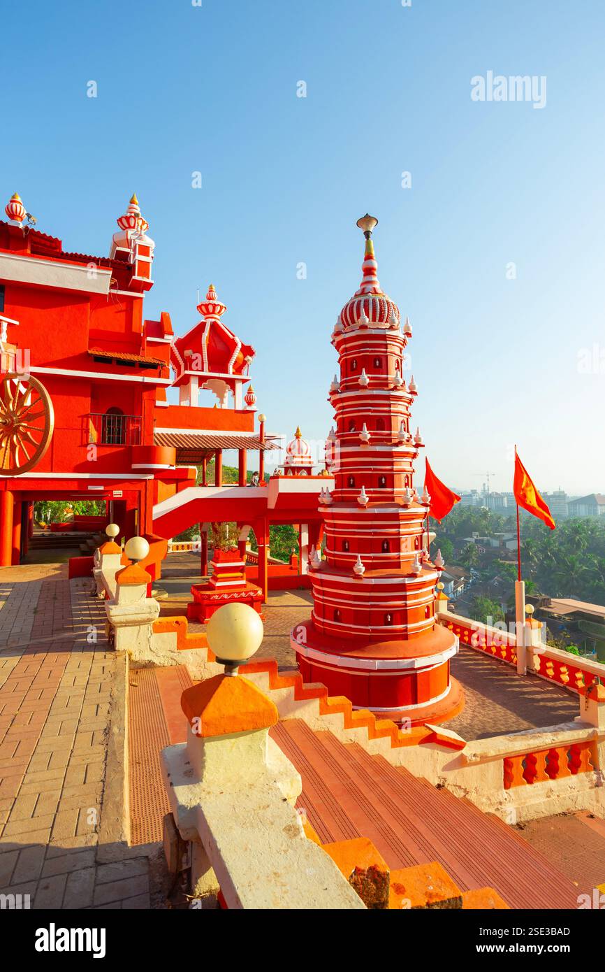 India, Goa, 8 March 2017. Maruti Temple (Hanuman Temple) in Panjim ...
