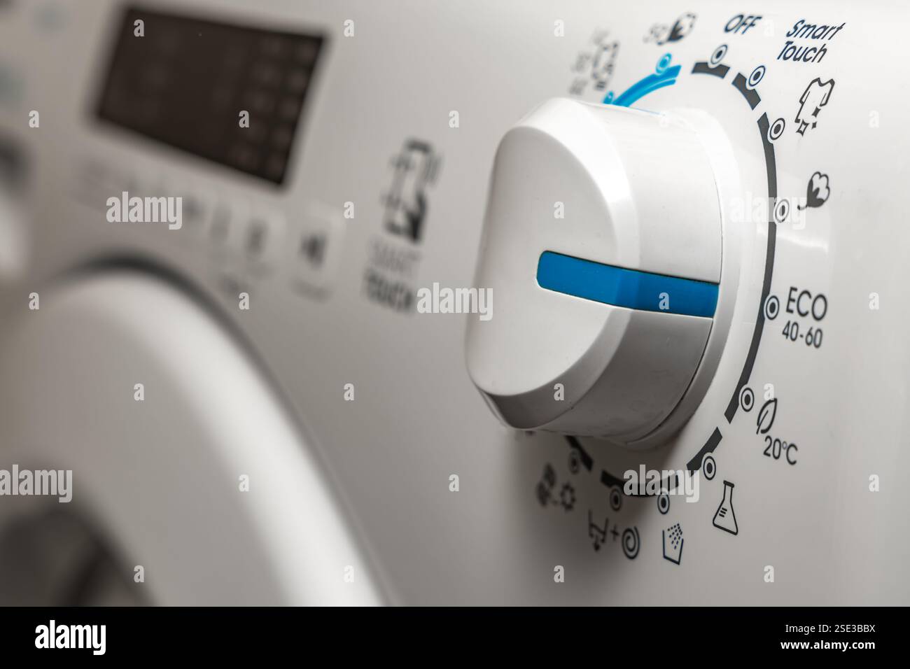 Washing in a washing machine, ecological program, saving energy and ...