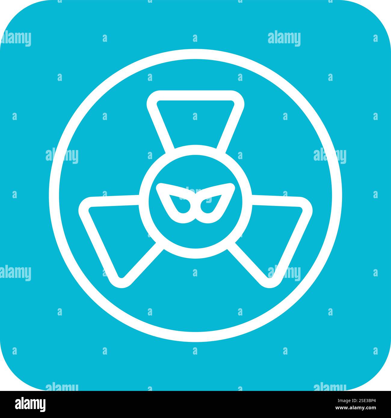 Nuclear energy Vector Icon Design Illustration Stock Vector Image & Art ...