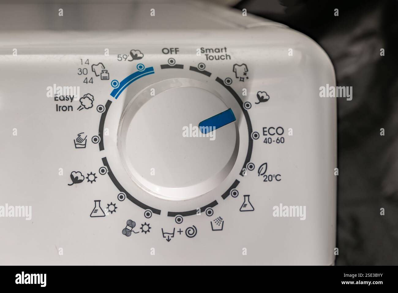 Washing in a washing machine, ecological program, saving energy and ...