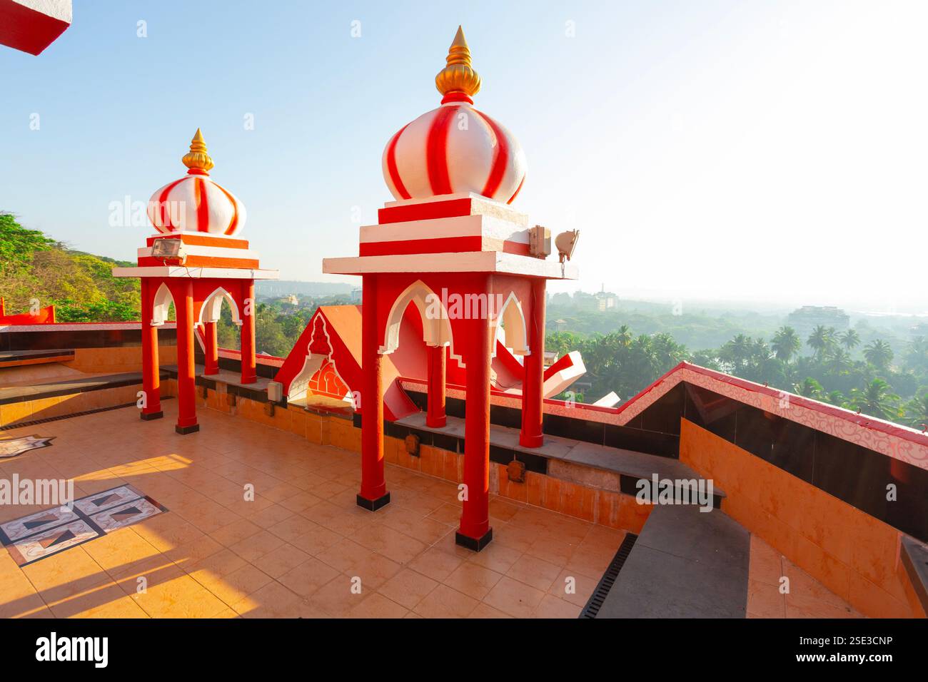 India, Goa, 8 March 2017. Maruti Temple (Hanuman Temple) in Panjim ...