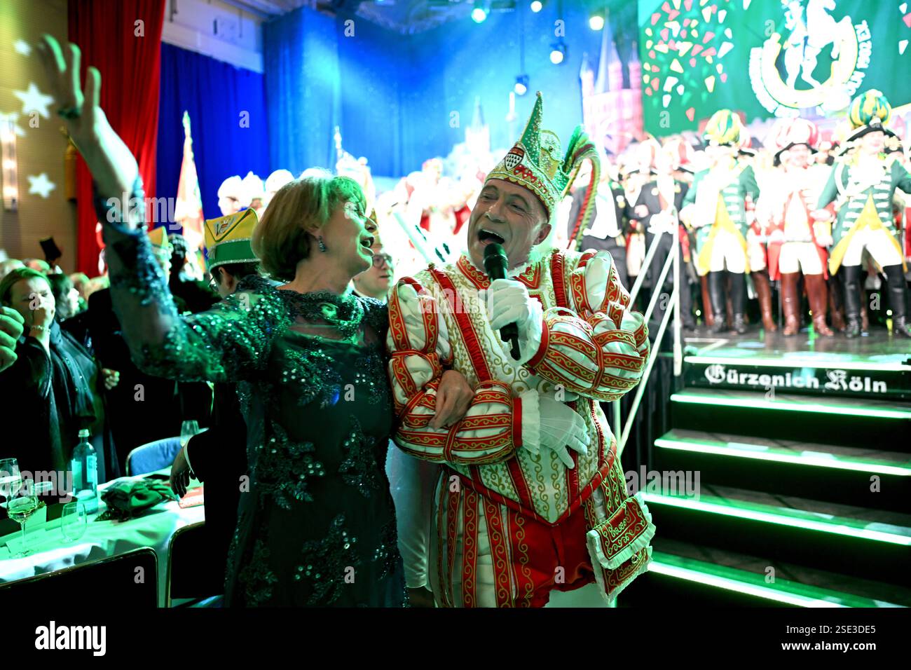 Cologne, Germany. 07th Feb, 2025. Prince Carnival 2025 "Prince René I ...