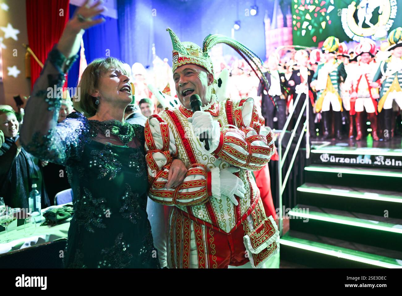 Cologne, Germany. 07th Feb, 2025. Prince Carnival 2025 "Prince René I ...