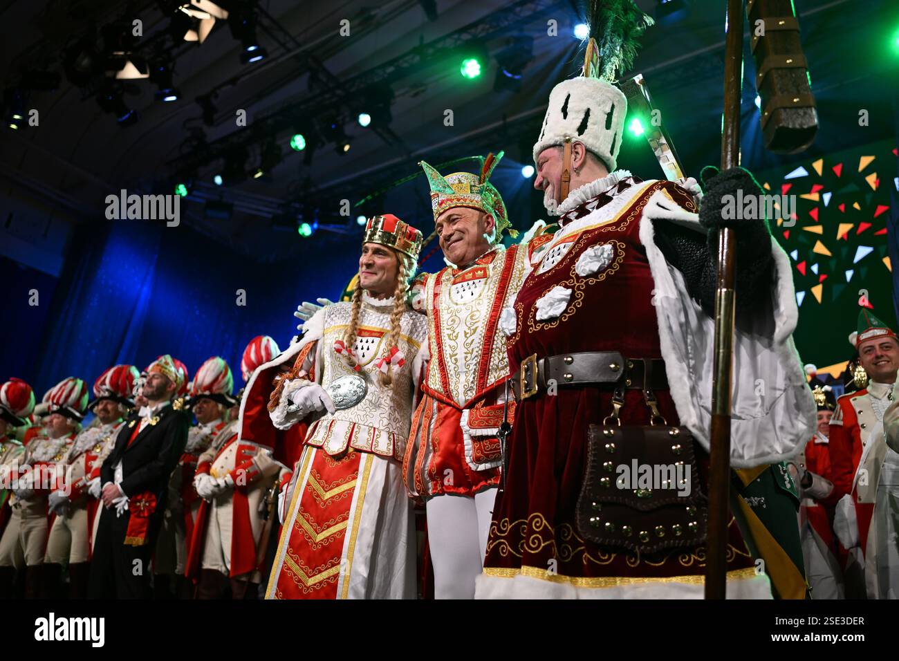Cologne, Germany. 07th Feb, 2025. Prince Carnival 2025 "Prince René I ...