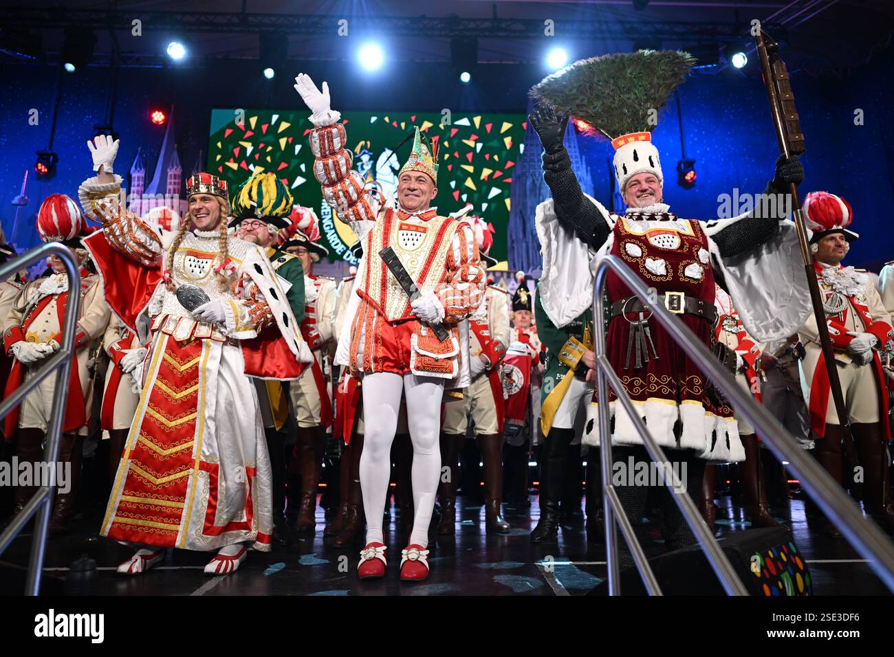 Cologne, Germany. 07th Feb, 2025. Prince Carnival 2025 "Prince René I ...