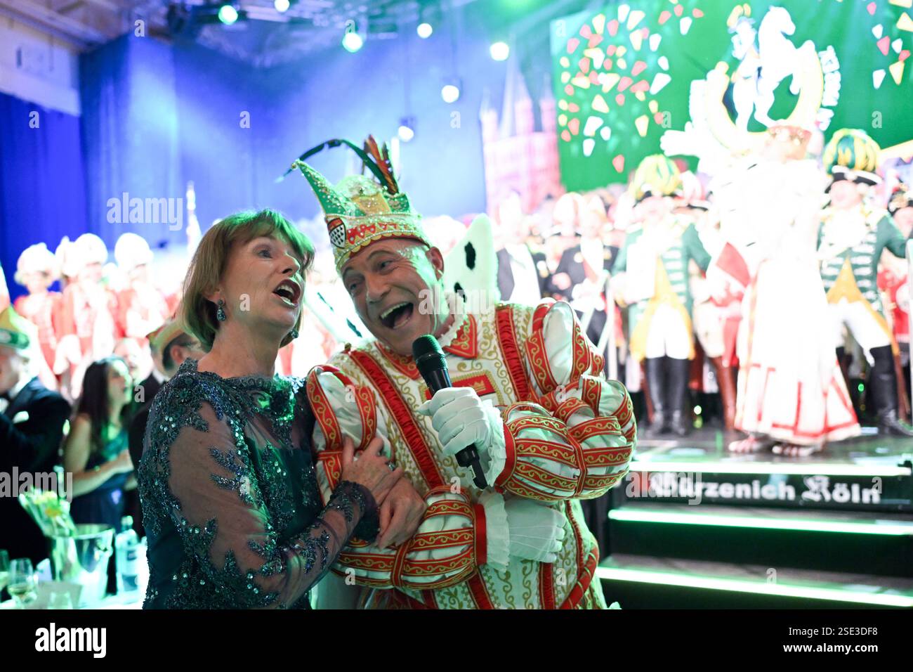 Cologne, Germany. 07th Feb, 2025. Prince Carnival 2025 "Prince René I ...