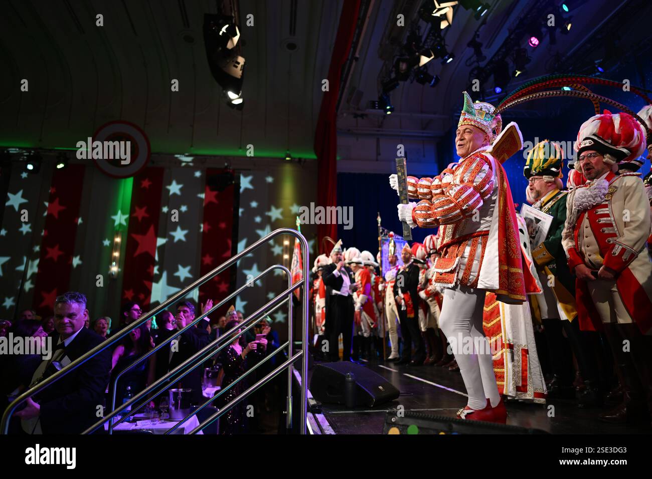 Cologne, Germany. 07th Feb, 2025. Prince Carnival 2025 "Prince René I ...