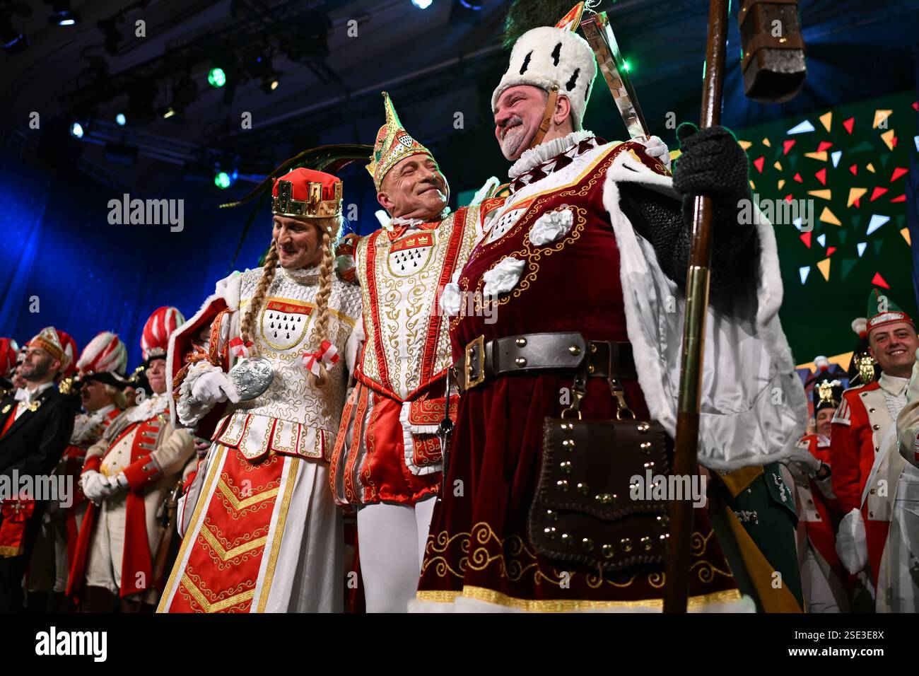 Cologne, Germany. 07th Feb, 2025. Prince Carnival 2025 "Prince René I ...