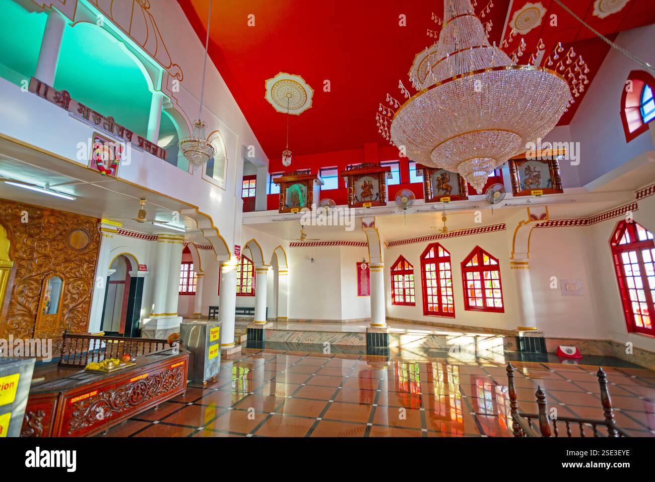 India, Goa, 8 March 2017. Maruti Temple (Hanuman Temple) in Panjim ...
