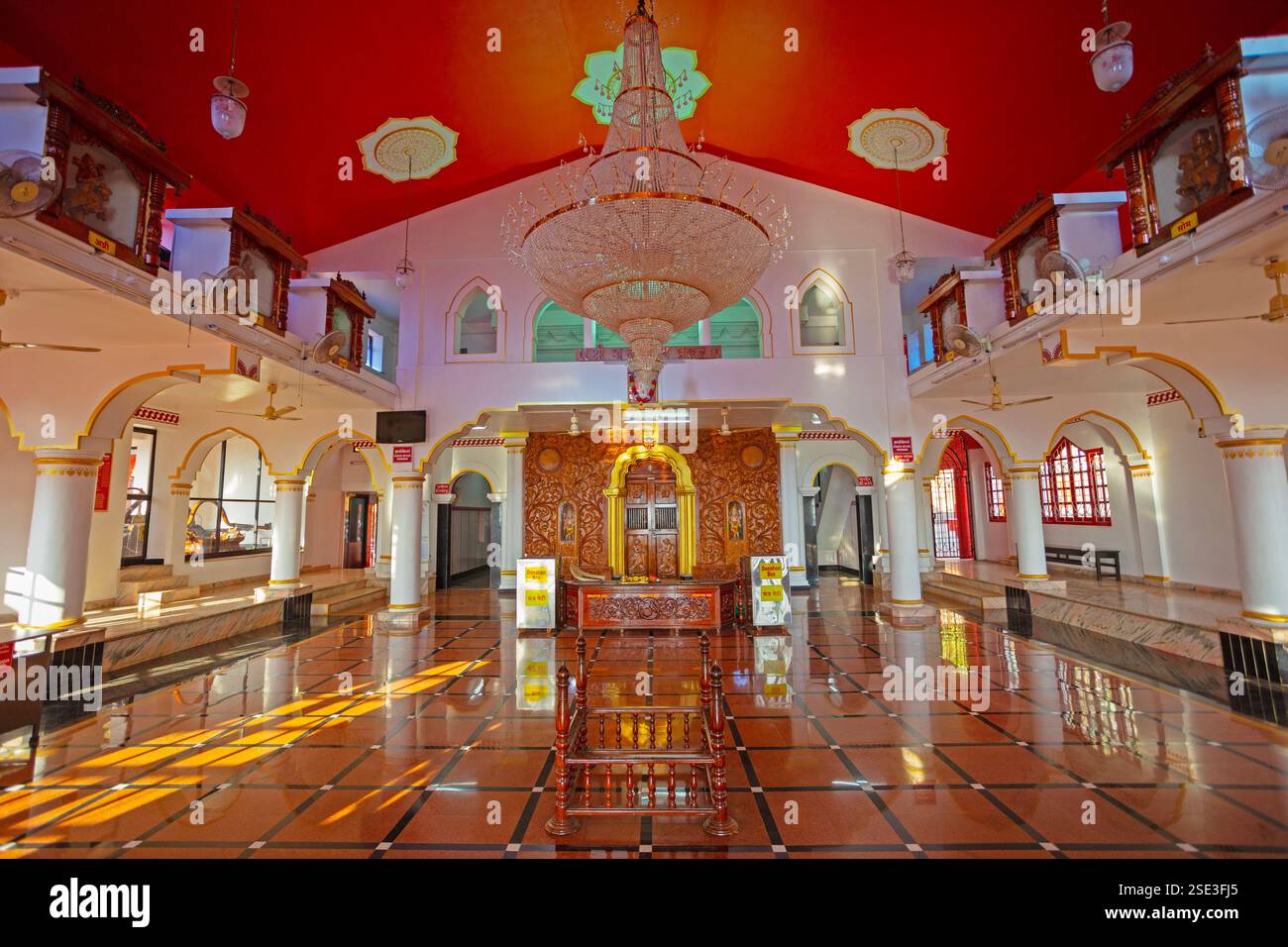 India, Goa, 8 March 2017. Maruti Temple (Hanuman Temple) in Panjim ...