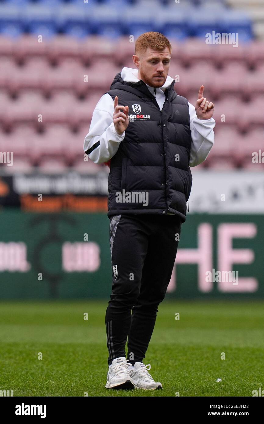 Wigan, UK. 8th February 2025: Brick Community Stadium, Wigan, Greater ...