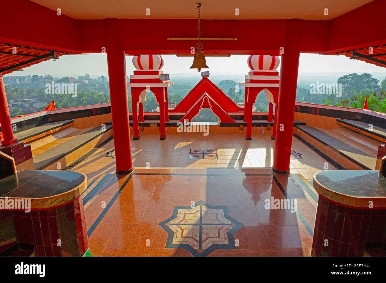 India, Goa, 8 March 2017. Maruti Temple (Hanuman Temple) in Panjim ...