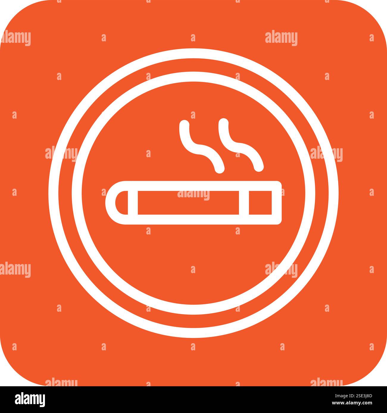 smoking area Vector Icon Design Illustration Stock Vector Image & Art ...
