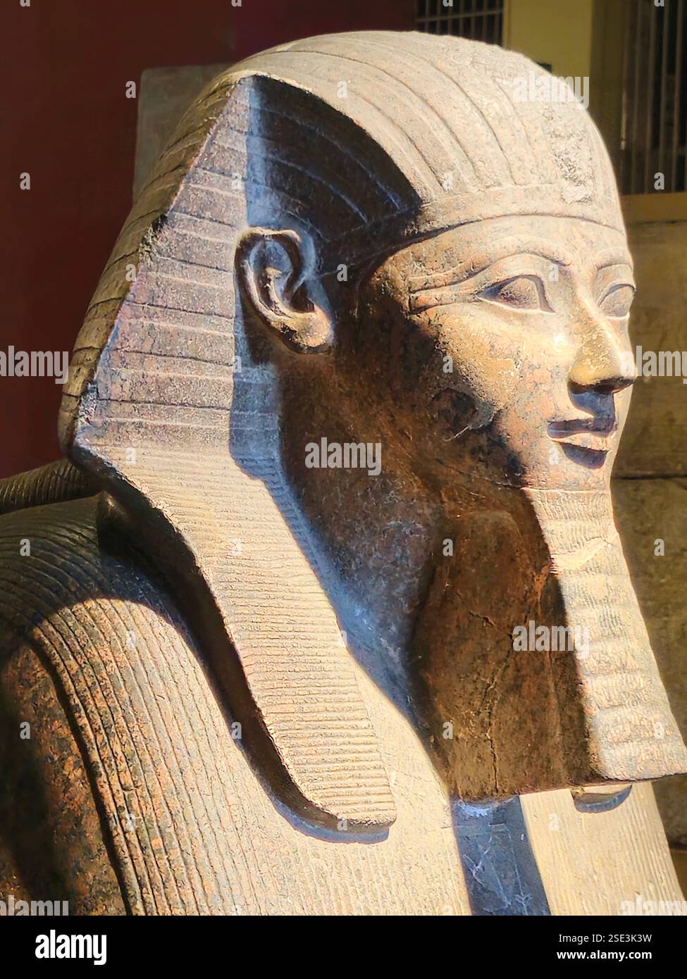 Cairo, Egypt, February 1 2025: The Sphinx statue inside the Egyptian or Cairo Museum in Tahrir ...