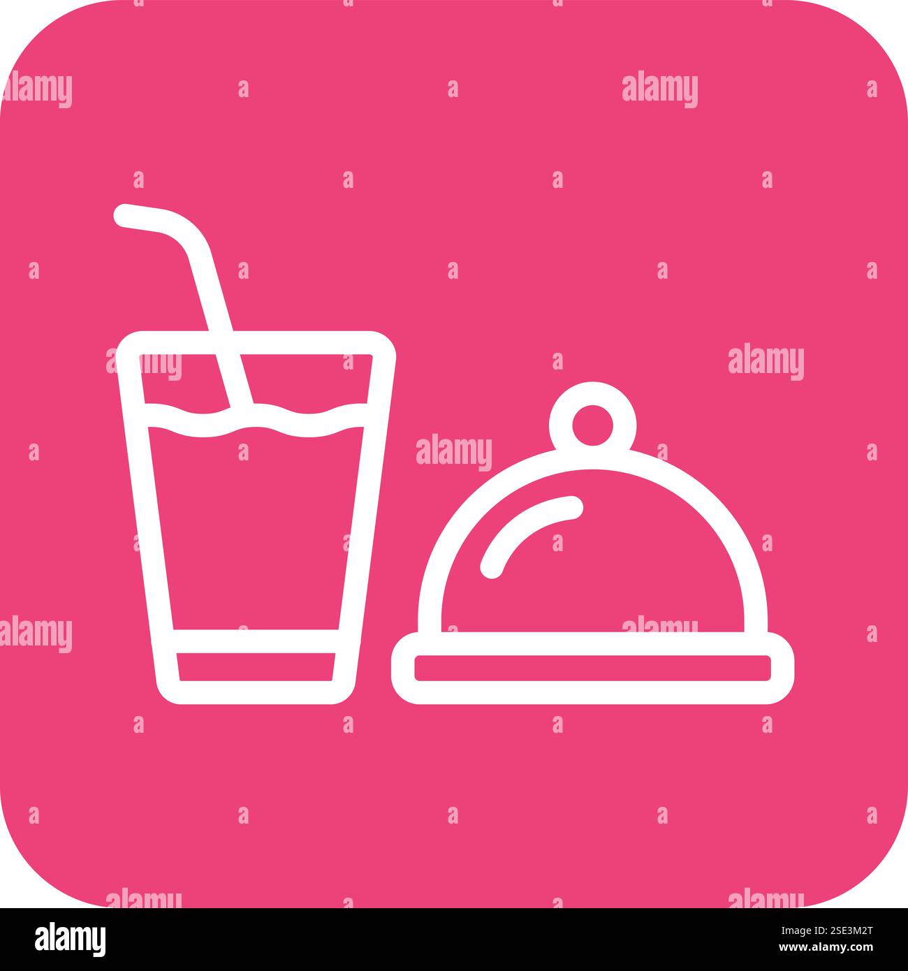 Buffet tray isolated Stock Vector Images - Alamy