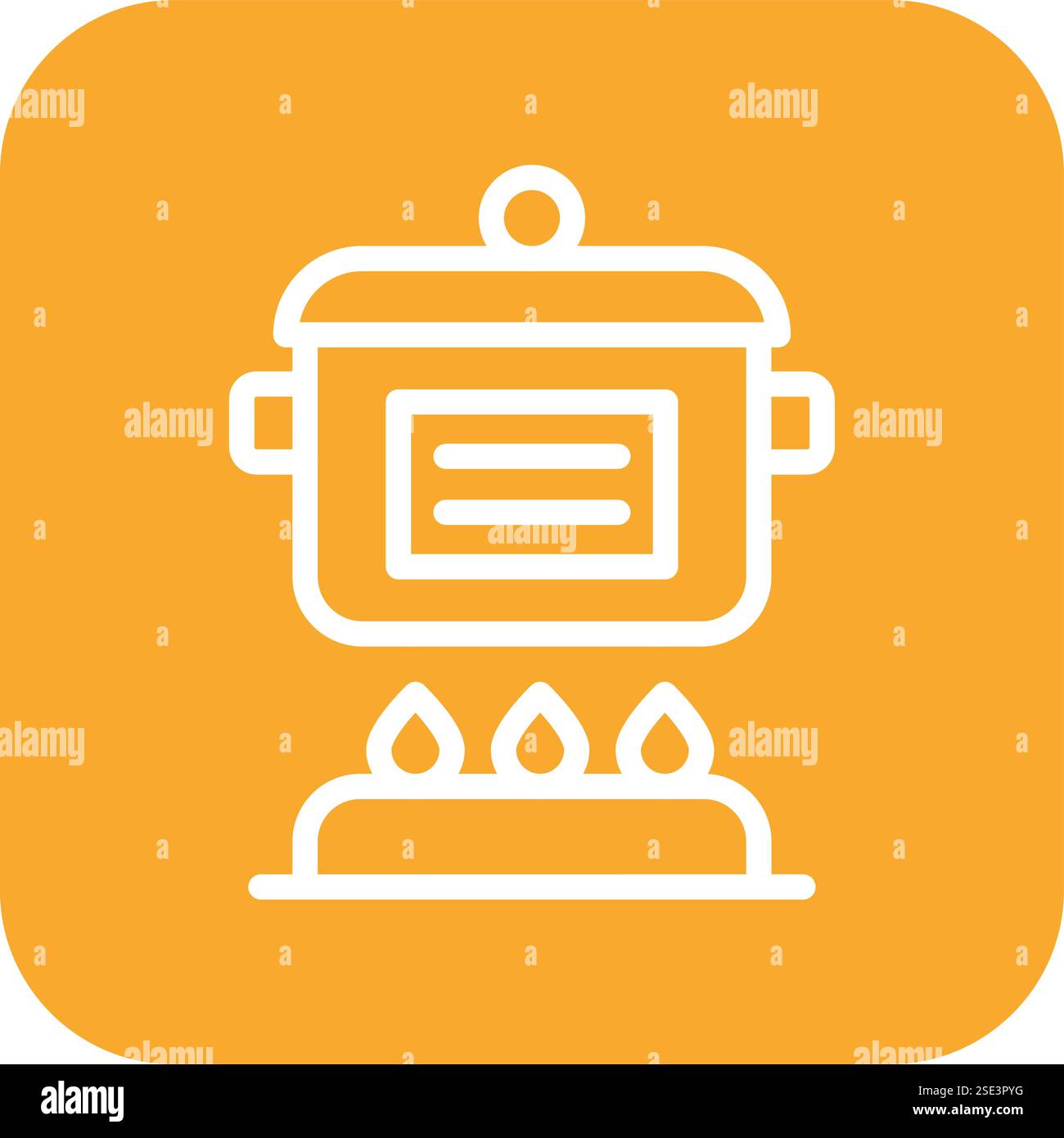 Cooker Vector Icon Design Illustration Stock Vector Image & Art - Alamy