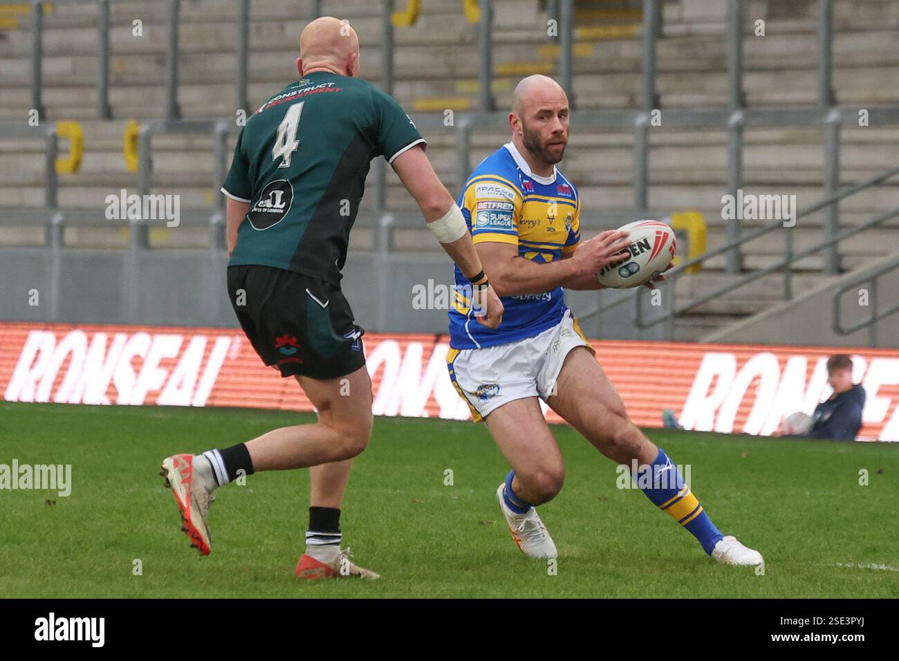 Leeds, UK. 08th Feb, 2025. AMT Headingley Rugby Stadium, Leeds, West ...