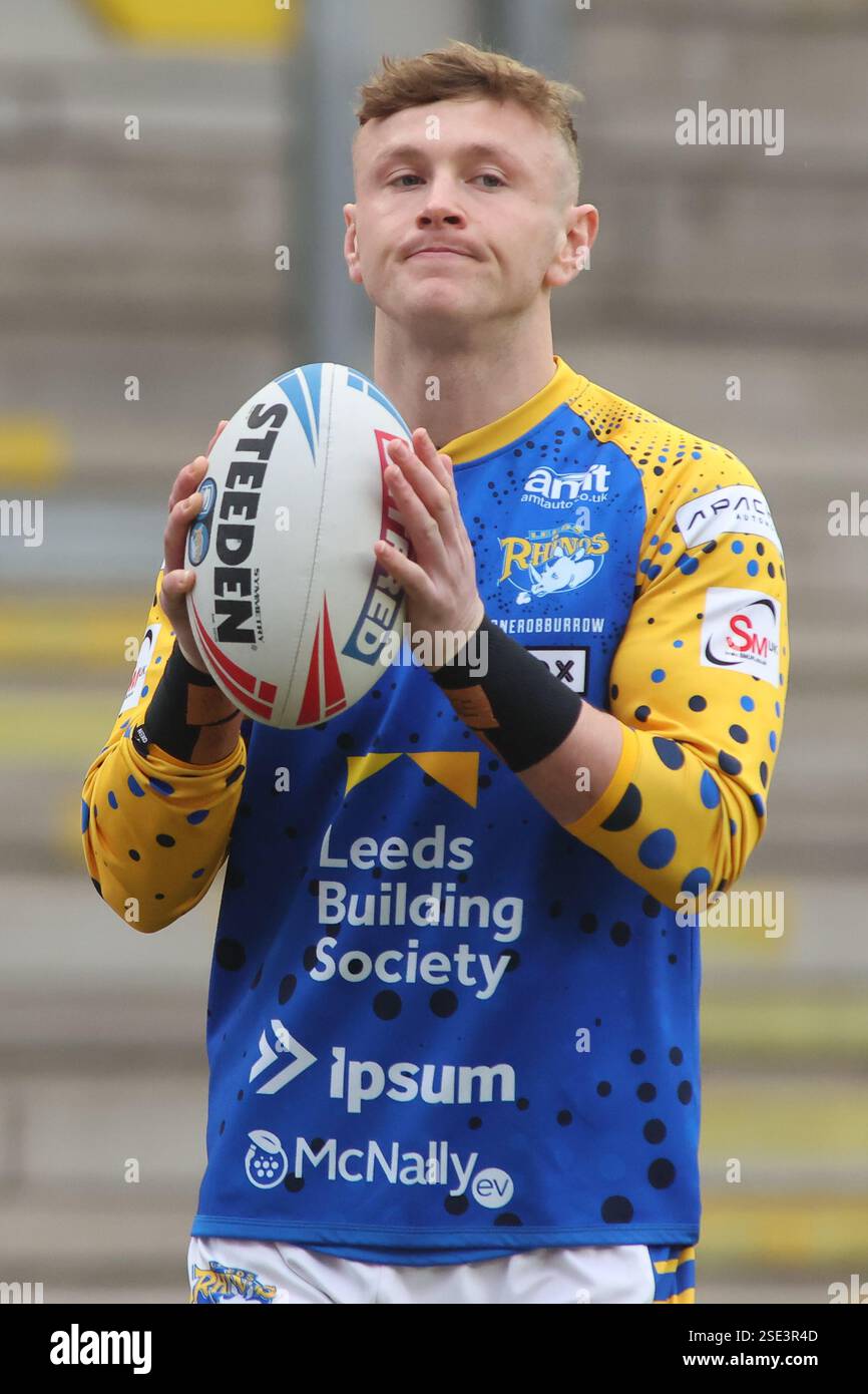 Leeds, UK. 08th Feb, 2025. AMT Headingley Rugby Stadium, Leeds, West Yorkshire, 8th February ...