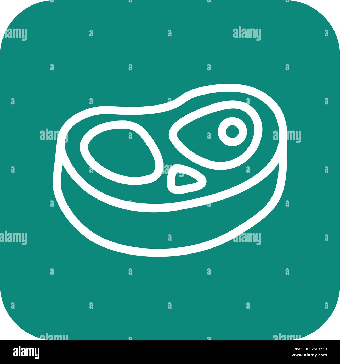Steak Vector Icon Design Illustration Stock Vector Image & Art - Alamy