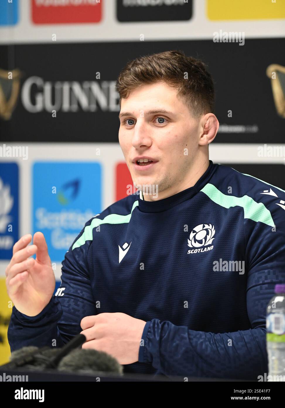 Scottish Gas Murrayfield .Edinburgh.Scotland, UK. 8th Feb, 2025 ...