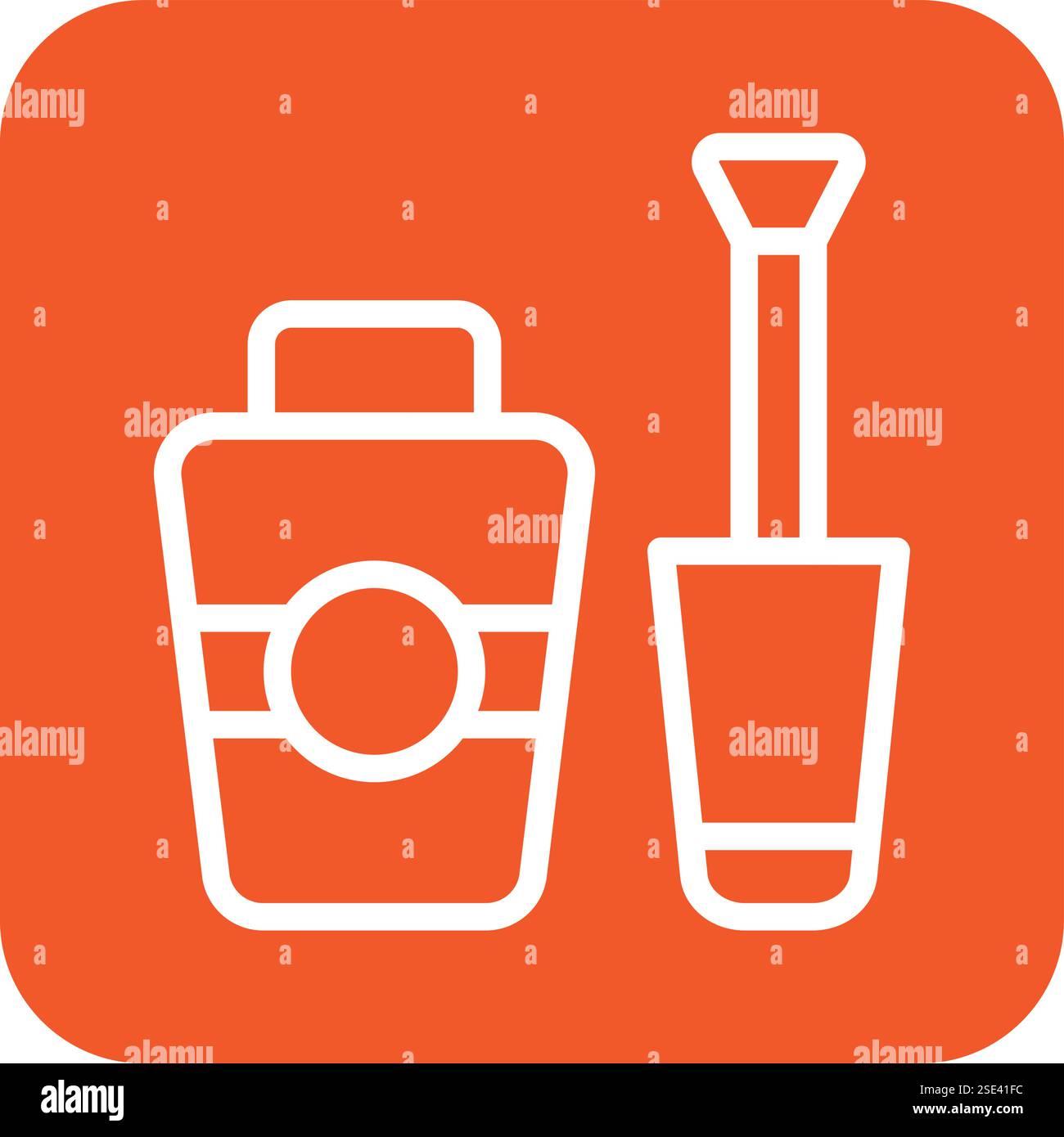 Modern nail design Stock Vector Images - Alamy