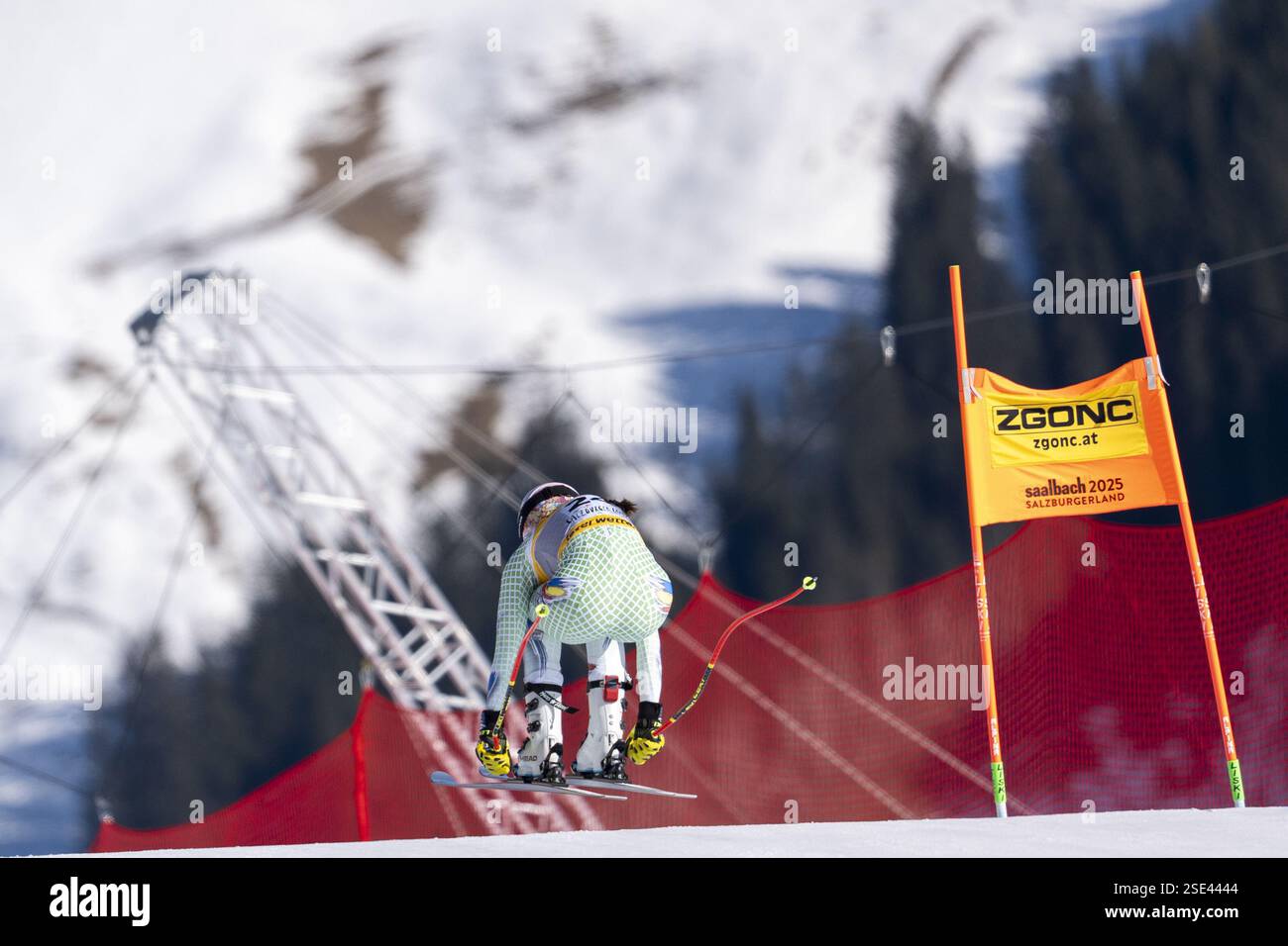 Saalbach, Austria. 08th Feb, 2025. SAALBACH, AUSTRIA - FEBRUARY 8 ...