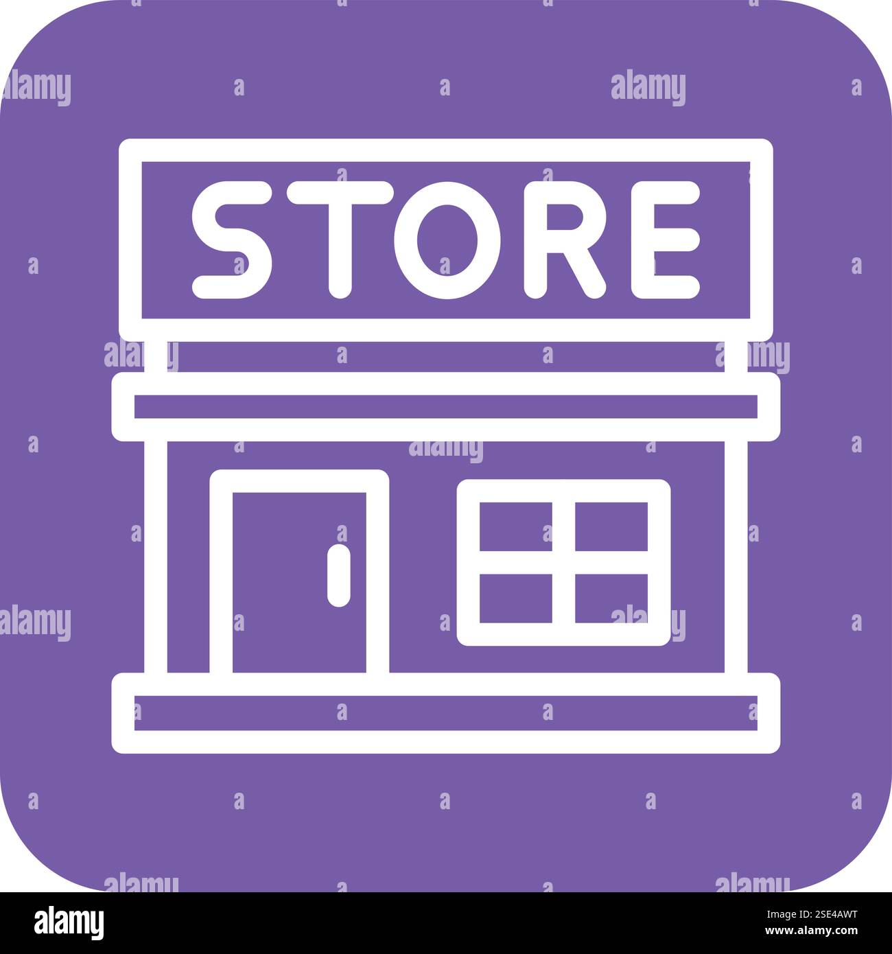 Grocery store Vector Icon Design Illustration Stock Vector Image & Art ...