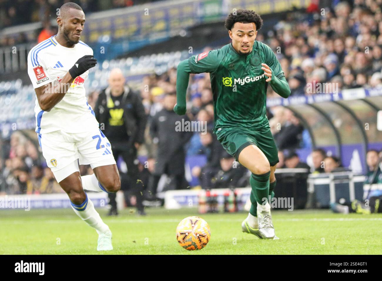 Leeds, UK. 08th Feb, 2025. Elland Road, Leeds, England, February 8th ...